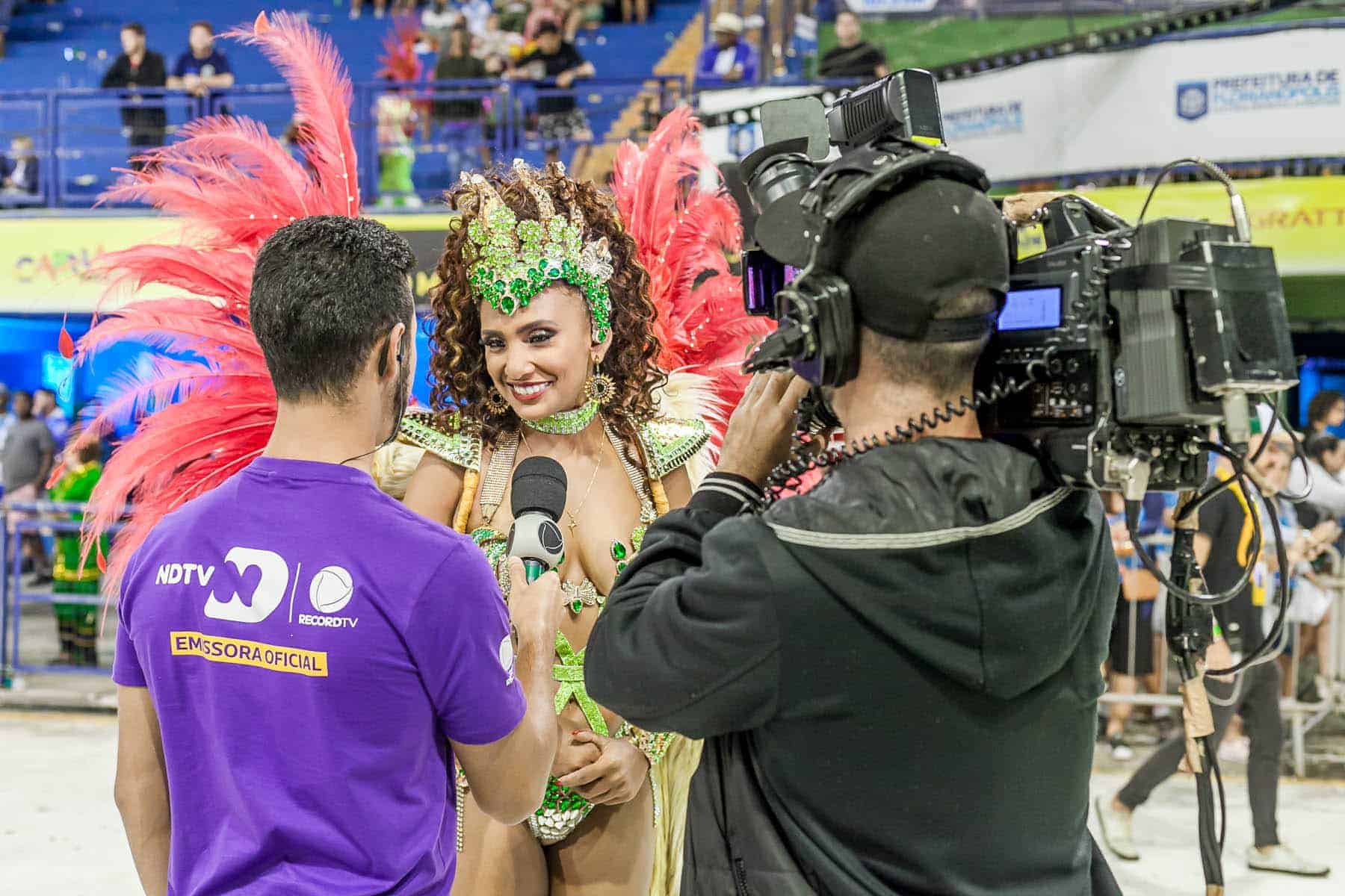 NDTV faz transmissão exclusiva dos desfiles do Carnaval 2023 em ...