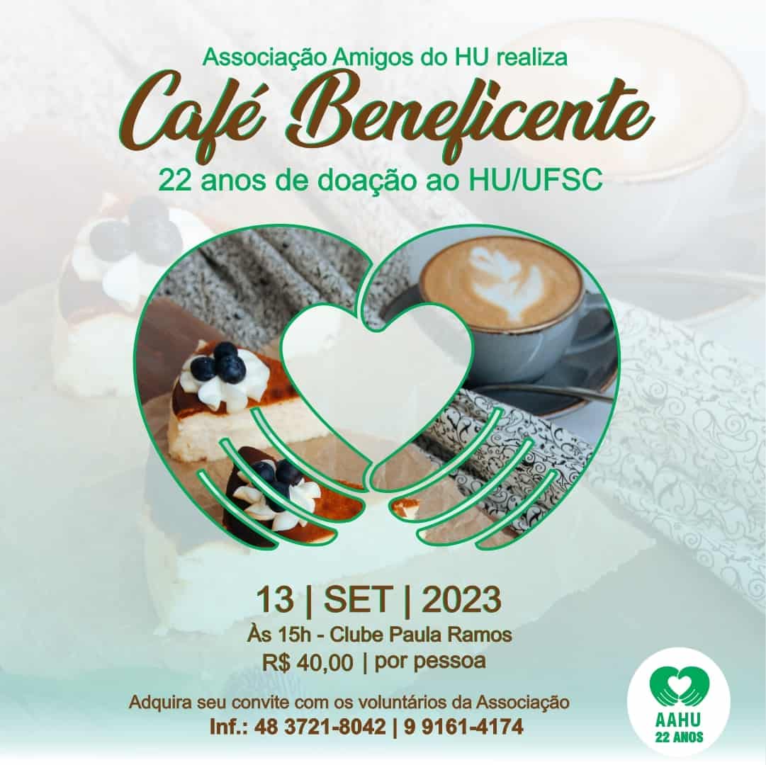 Associação Amigos do HU realiza Café Beneficente em prol dos pacientes ...
